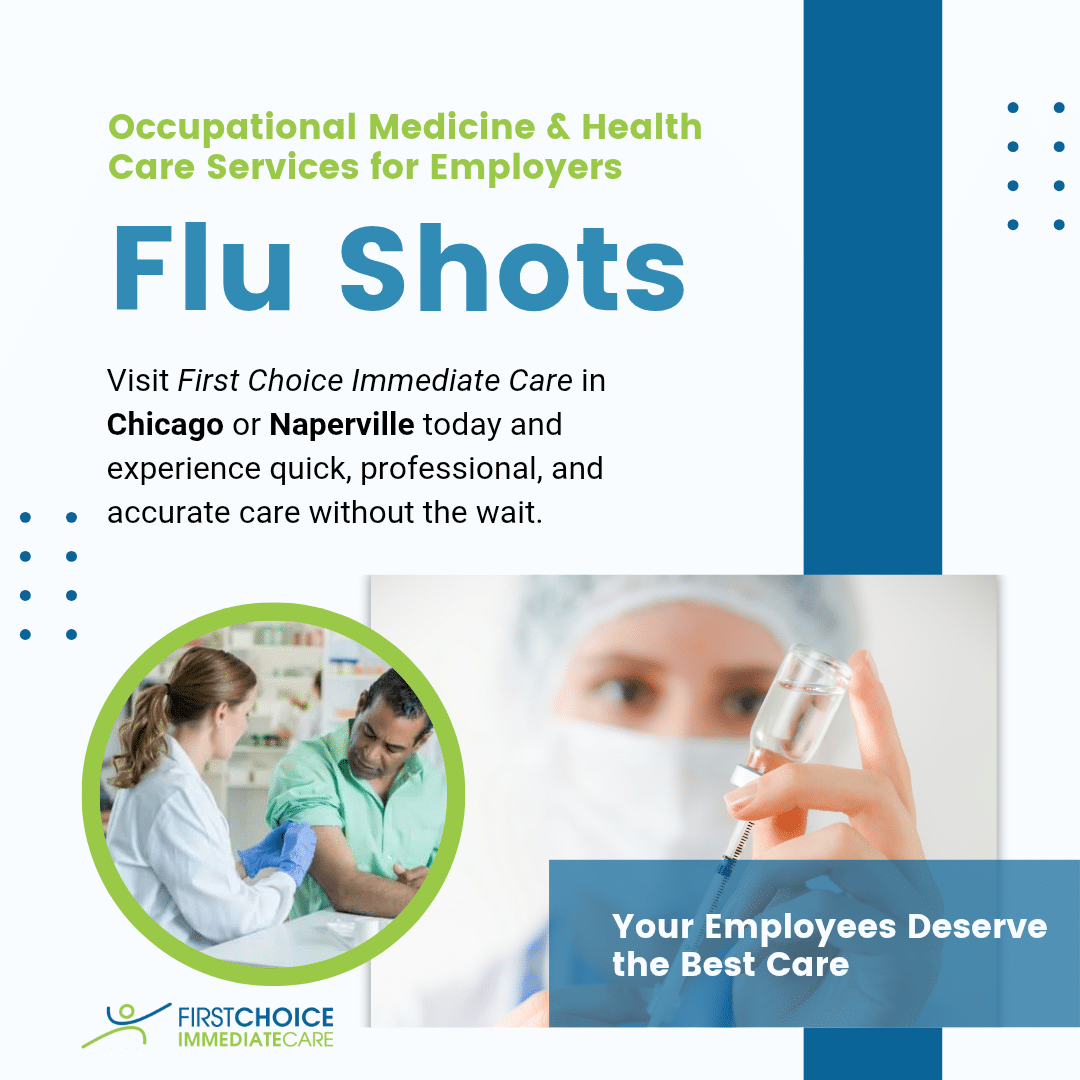 Best Occupational Flu Shots Services in Chicago & Naperville