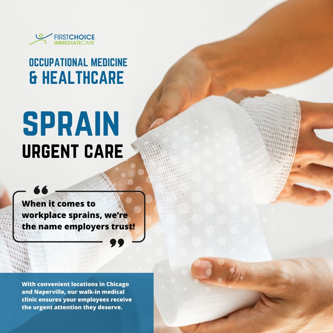 Best Occupational Sprains Treatment in Chicago & Naperville