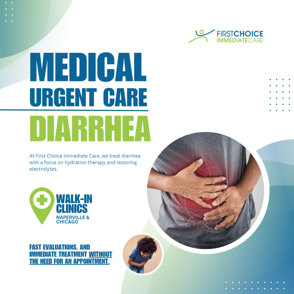 Best Diarrhea Treatment in Chicago & Naperville - Urgent Care