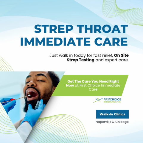 Best Strep Throat Treatment in Chicago & Naperville